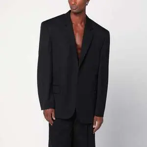 Balenciaga Single-breasted Jacket In Wool