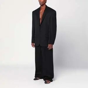 Balenciaga Single-breasted Jacket In Wool