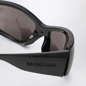 Balenciaga Acetate Logo Lettering Sunglasses