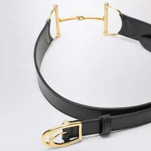 Gucci Belt With Oversized Horsebit Buckle