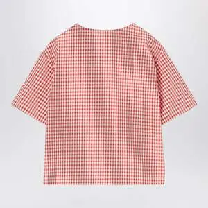 Gucci Checked Cotton T-shirt