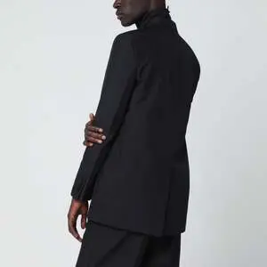 Gucci Double-breasted Jacket In Technical Panama