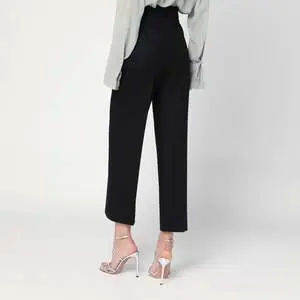 Alberta Ferretti Tailored Virgin Wool Blend Trousers