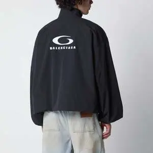 Balenciaga Washed Loop Sports Icon Zip Jacket