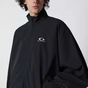 Balenciaga Washed Loop Sports Icon Zip Jacket