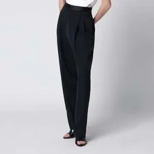 Bottega Veneta Midnight Wool Trousers