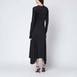 Victoria Beckham Asymmetric Midi Dress