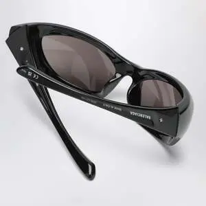Balenciaga Acetate Sunglasses With Engraved Logo