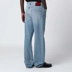 Gucci Loose-fit Washed Denim Jeans