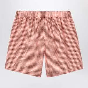 Gucci Cotton Gingham Check Shorts