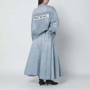 Balenciaga Distressed Denim Jacket