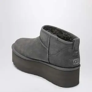 UGG Classic Ultra Mini Platform Boots - Grey