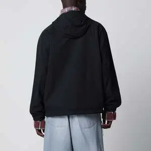 Balenciaga Technical Hooded Track Jacket In Polyamide