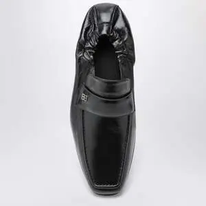 Balenciaga Palermo Bb Loafer In Goat Leather - Black