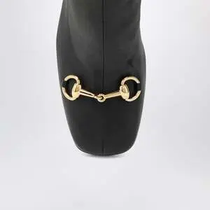 Gucci Signora Ankle Boots With Horsebit Detail