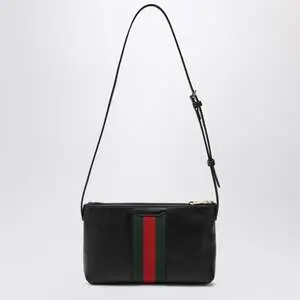 Gucci Leather Mini Horsebit Web Bag