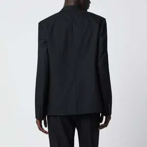 Gucci Single-breasted Gg Wool Jacket