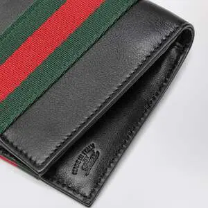 Gucci Web Trademark Bi-fold Wallet