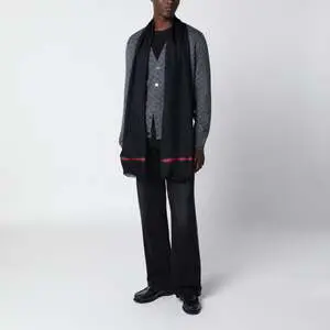 Gucci Midnight Wool And Silk Stole