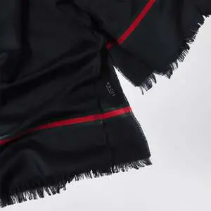 Gucci Midnight Wool And Silk Stole