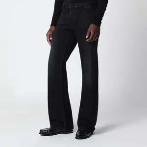Gucci Washed Effect Stretch Denim Trousers