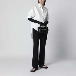 Balenciaga Slim Tailored Trousers In Stretch Wool Twill