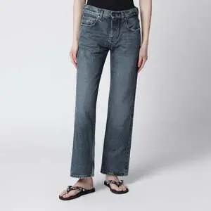 Balenciaga Distressed Cotton Denim Jeans