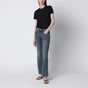 Balenciaga Distressed Cotton Denim Jeans