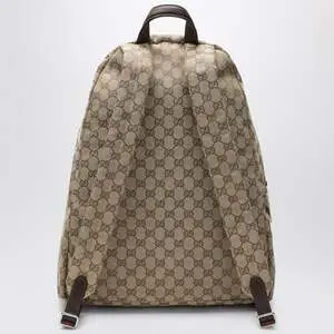 Gucci Large Gg Canvas Backpack