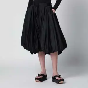 Balenciaga Balloon Skirt In Silk Blend