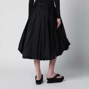 Balenciaga Balloon Skirt In Silk Blend