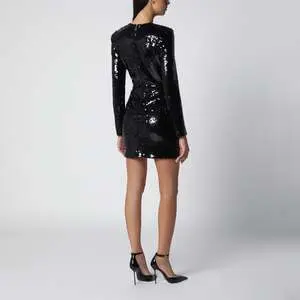 ROTATE BY BIRGER CHRISTENSEN Sequin Embellished Mini Dress