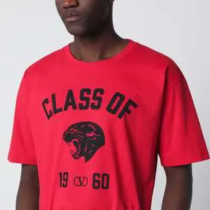 Valentino Garavani T-shirt With Panther Print