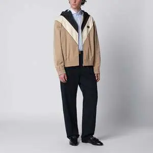 Valentino Garavani Navy Cotton Trousers