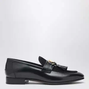 Valentino Garavani Vaniteux Loafers In Calfskin And Split Leather - Black