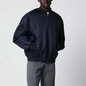 Valentino Garavani Zip-up Bomber Jacket With Vlogo Detail