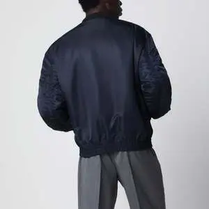 Valentino Garavani Zip-up Bomber Jacket With Vlogo Detail