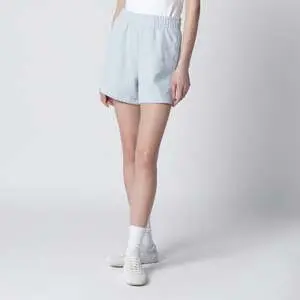 ANINE BING Cotton Sport Shorts - Light Blue