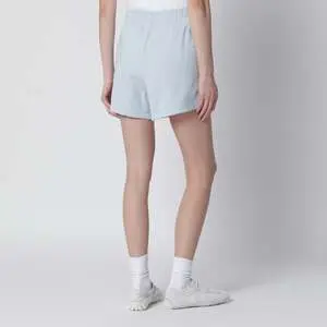 ANINE BING Cotton Sport Shorts - Light Blue