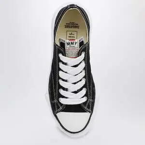Mihara Yasuhiro Peterson Canvas Low Top Sneakers - Black
