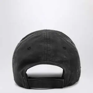 Balenciaga Cotton Drill Baseball Cap With Logo