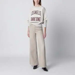 ANINE BING Harry Shrunken La Mélange Sweatshirt