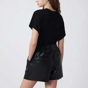 ANINE BING Stretch Viscose Jersey T-shirt