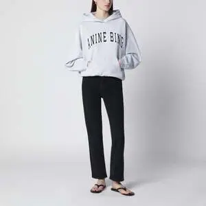 ANINE BING Harvey Oversized Cotton Hoodie