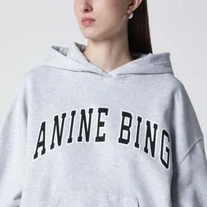 ANINE BING Harvey Oversized Cotton Hoodie