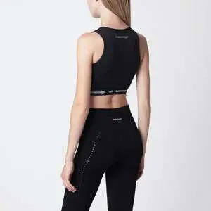 Balenciaga Techwear Bra Top In Technical Fabric
