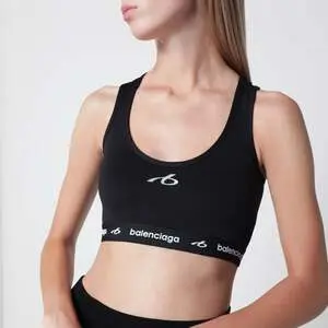 Balenciaga Techwear Bra Top In Technical Fabric