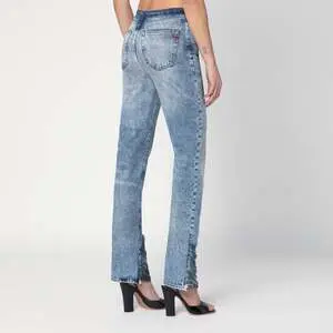 DIESEL® D-ginna Bootcut Jeans With Faded Effect