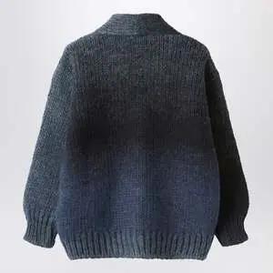 IL GUFO Gradient Wool Blend Cardigan