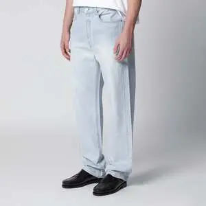 AGOLDE 90s Straight-leg Mid-rise Jeans In Denim - Light Blue